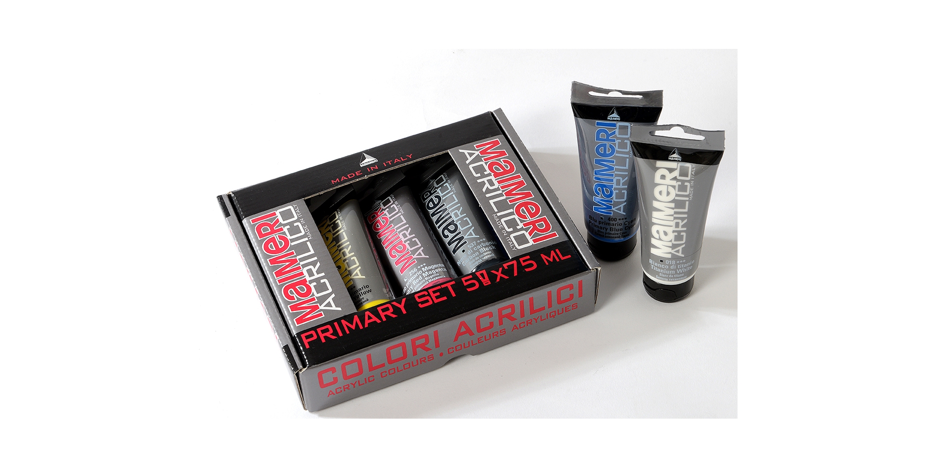 Primary Set - Maimeri acrilico - Acrilico - Categorie - MAIMERI